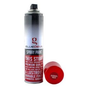 GlueDevil - 300ml Signal Red Standard Spray Paint | Shop Today. Get it ...