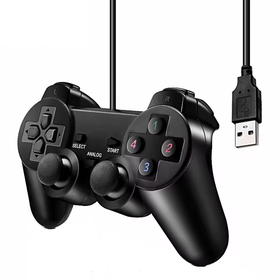 Wired USB PC Controller For PC Laptop For Wins Black Gamepad | Shop ...