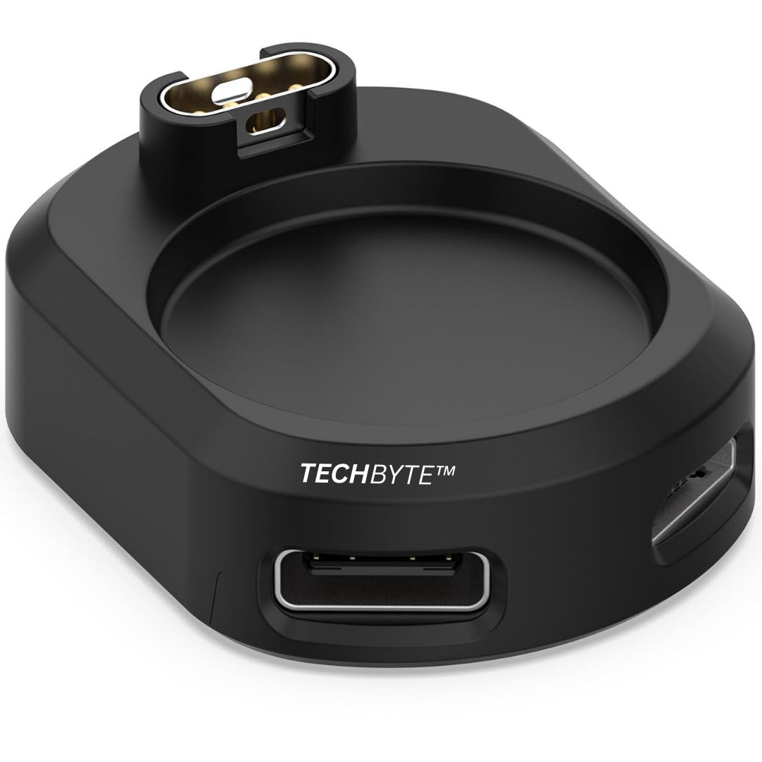 TechByte Charging Adapter for All Garmin Watches /Micro USB + USB-C Inputs | Shop Today. Get it ...