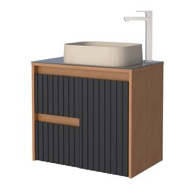 Kyoto Wooden Bathroom Vanity With Bali Basin | Shop Today. Get it ...