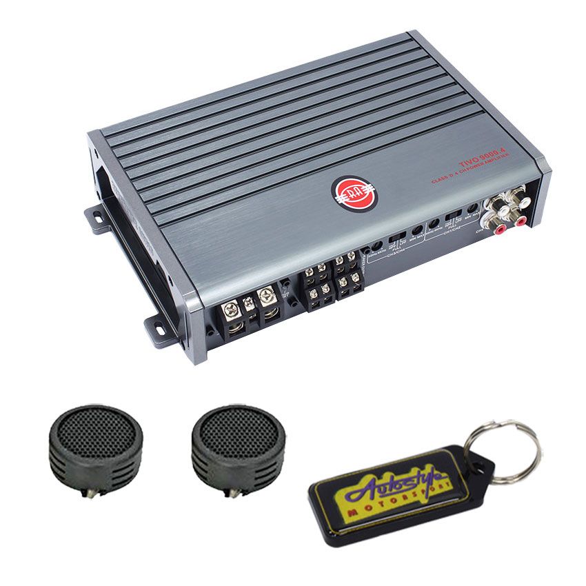 Reference Audio 135W 4Ch Class D Power Amplifier & Evo Tweeters ...