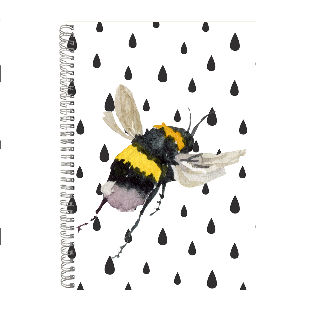 Bee Drops A4 Notebook Pad Lovers Trendy Graphic Birthday Present 028 ...