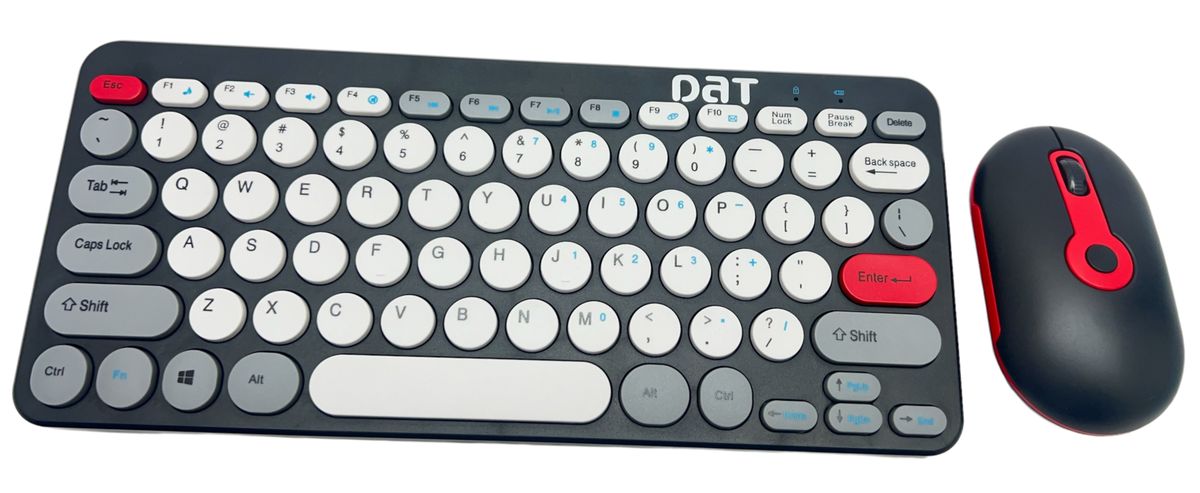 DAT Mini Wireless Punk Keyboard And Mouse Set | Shop Today. Get it ...
