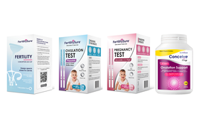 FertilitySure-Mini Women's Fertility Support with Ovulation Test Strips ...