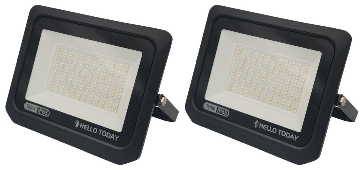 Hello Today LED Flood Light 150W - 2 Pack | Shop Today. Get it Tomorrow ...