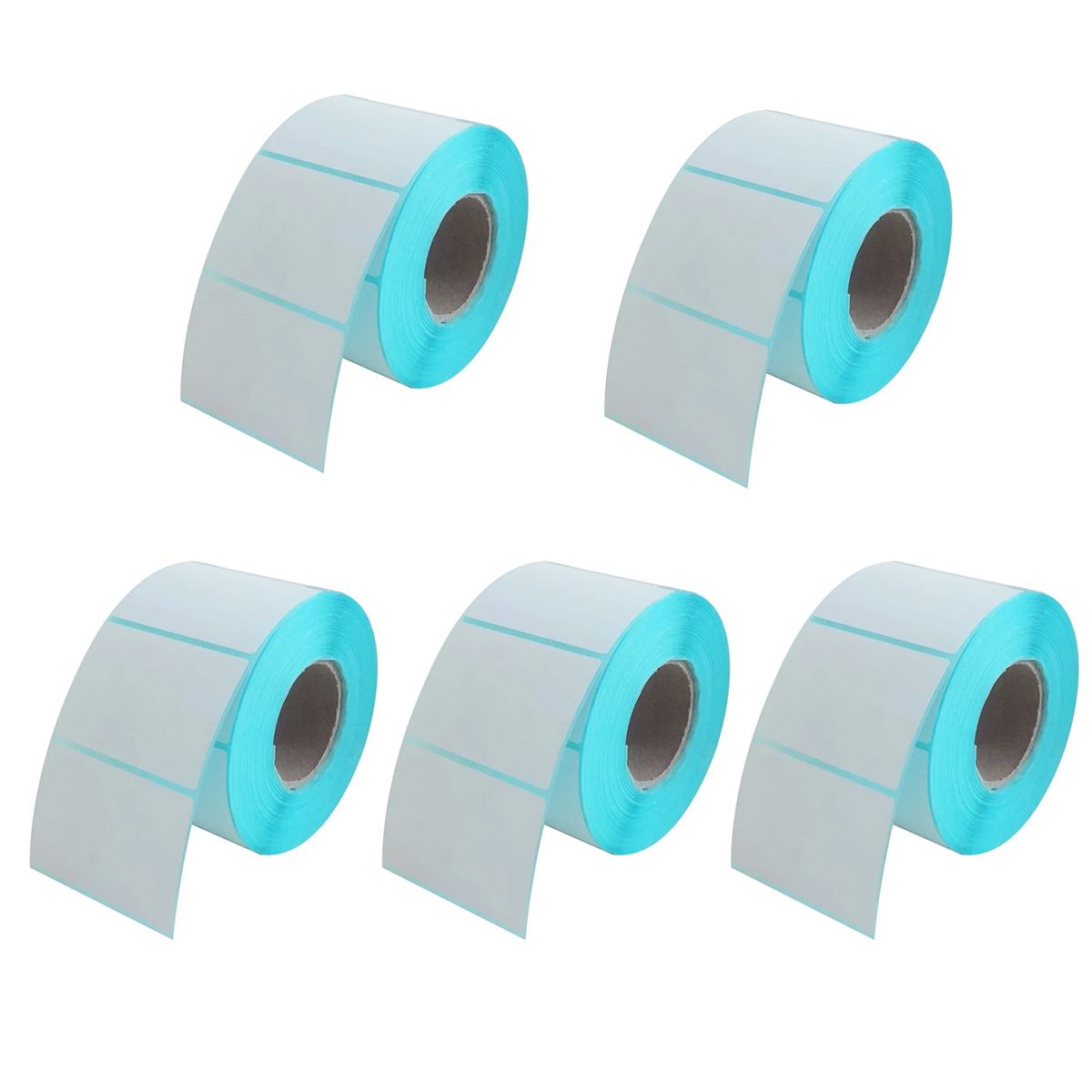 Uuname 800 Pieces/Roll 40x30 mm Barcode Label Sticker Thermal Paper-5 ...