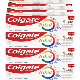 Colgate Total 12 Plaque Release Whitening Toothpaste - 12 x 75ml | Shop ...