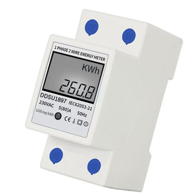 Digital Electric Energy Meter Single Phase DIN Rail DDSU1897 | Shop ...