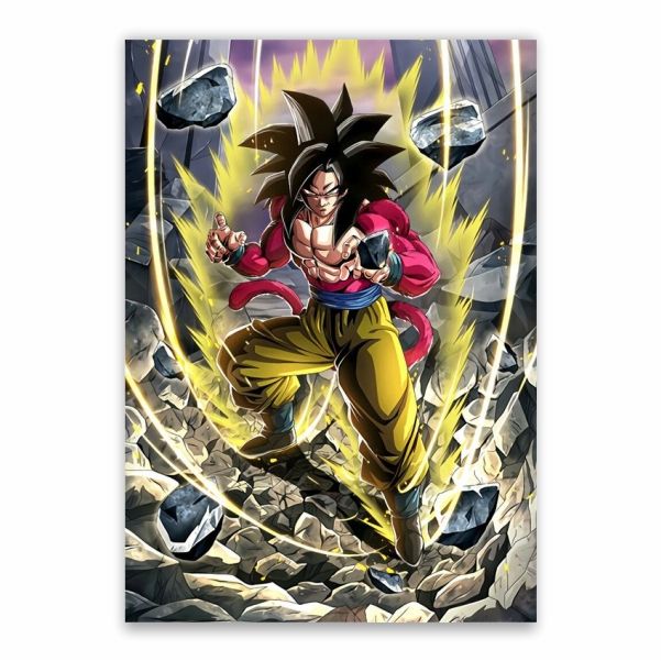 Goku Super Saiyan 4 Poster - A1 | Shop Today. Get it Tomorrow ...