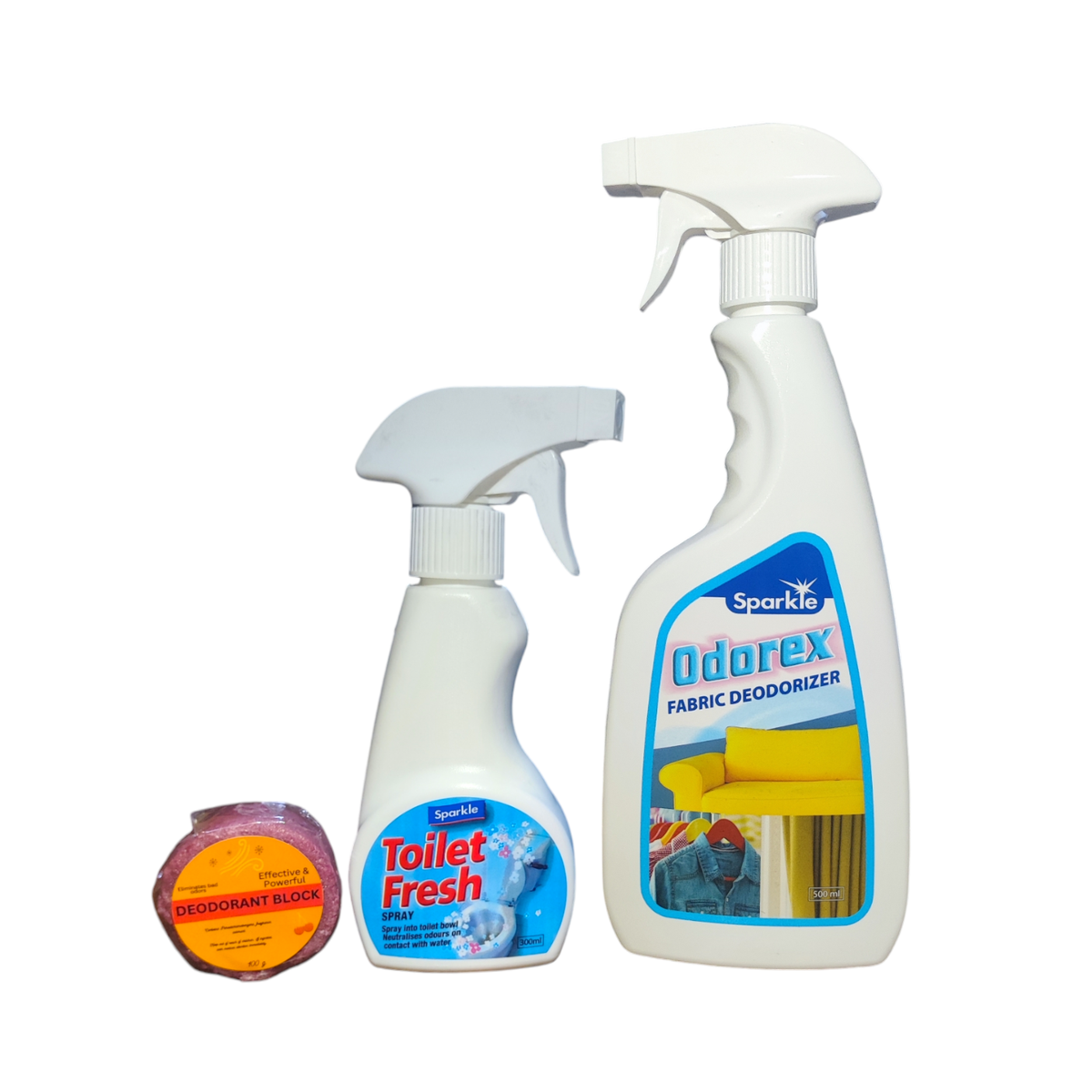 Odorex Fabric Deodorizer, Toilet Fresh Spray & Deo Block | Shop Today ...