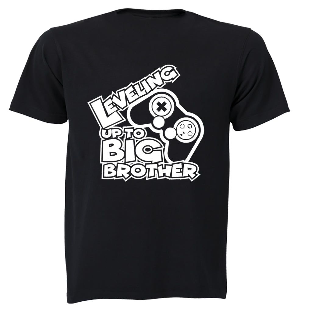 Leveling Up To Big Brother - Kids T-Shirt | Shop Today. Get it Tomorrow ...
