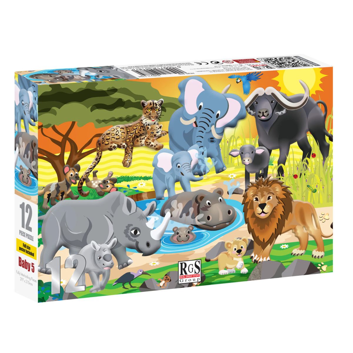 RGS Group Baby Five 12 Piece Jigsaw Puzzle | Shop Today. Get it ...