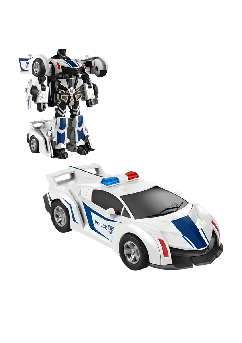 Transforming Police Robot Car Toy - Kids Action Figure Toys | Shop ...