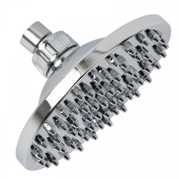 Chromed 1 Function Shower Rose Abs - 6 Inch | Shop Today. Get it ...