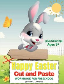 Happy Easter Cut and Paste Workbook for Preschool Kindergarten | Shop ...