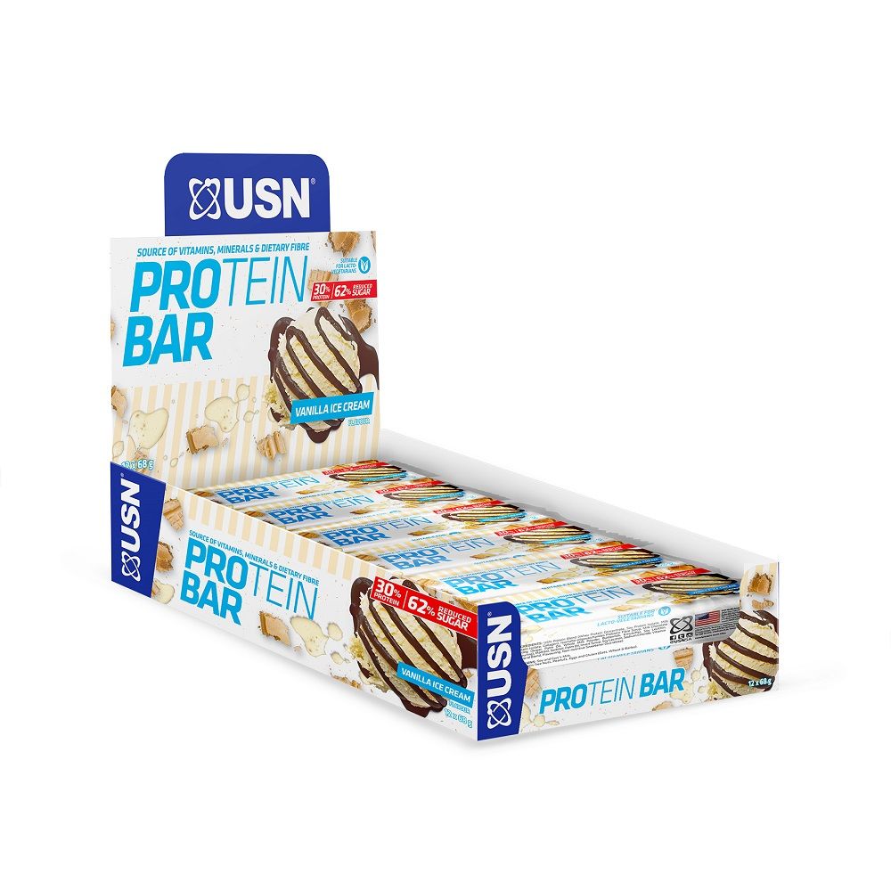 USN Pro Protein Bar Vanilla 12 X 68G | Shop Today. Get it Tomorrow ...