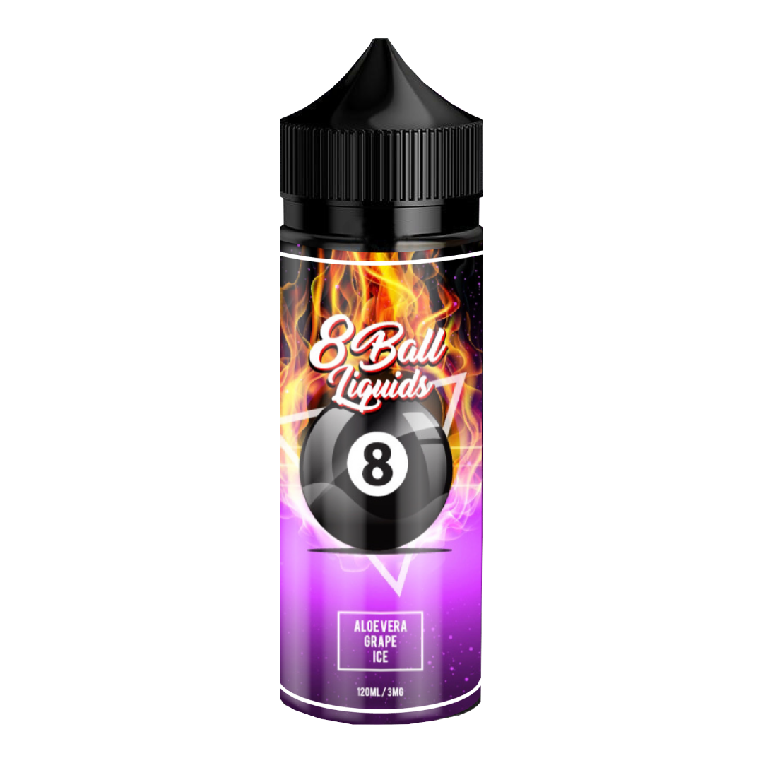 8 Ball Liquid - Aloevera Grape On Ice - Vape Juice- 120ml Refill | Shop ...