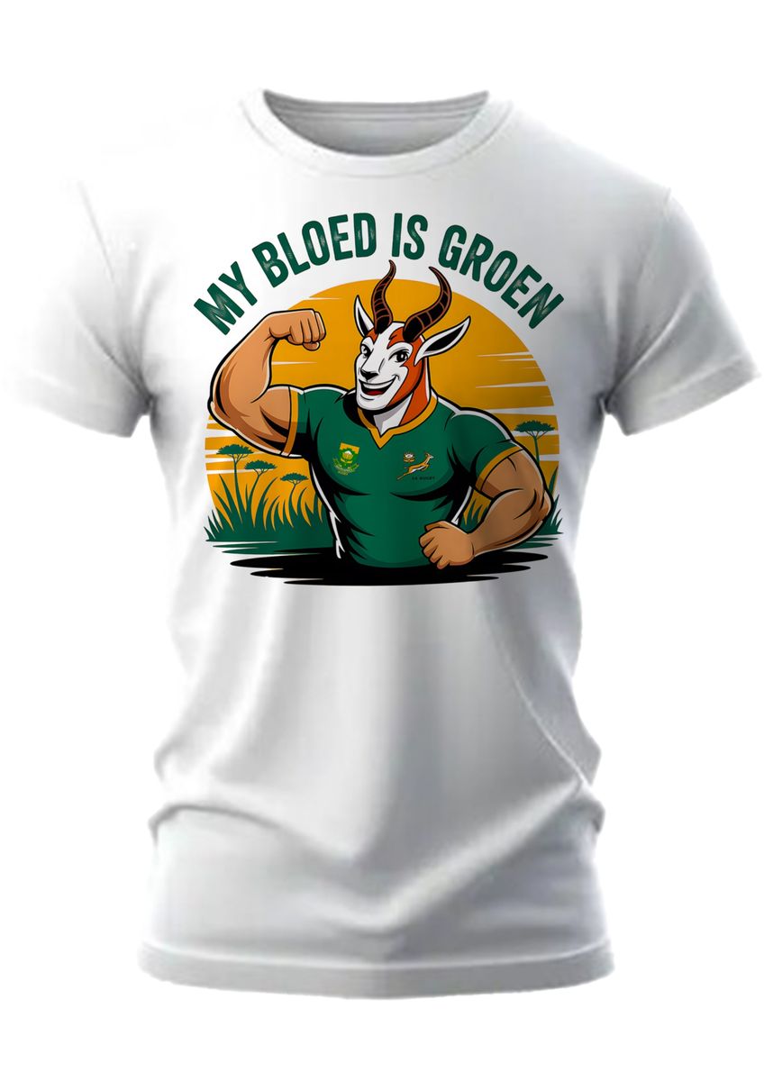My Bloed is Groen adult T-shirt | Shop Today. Get it Tomorrow ...