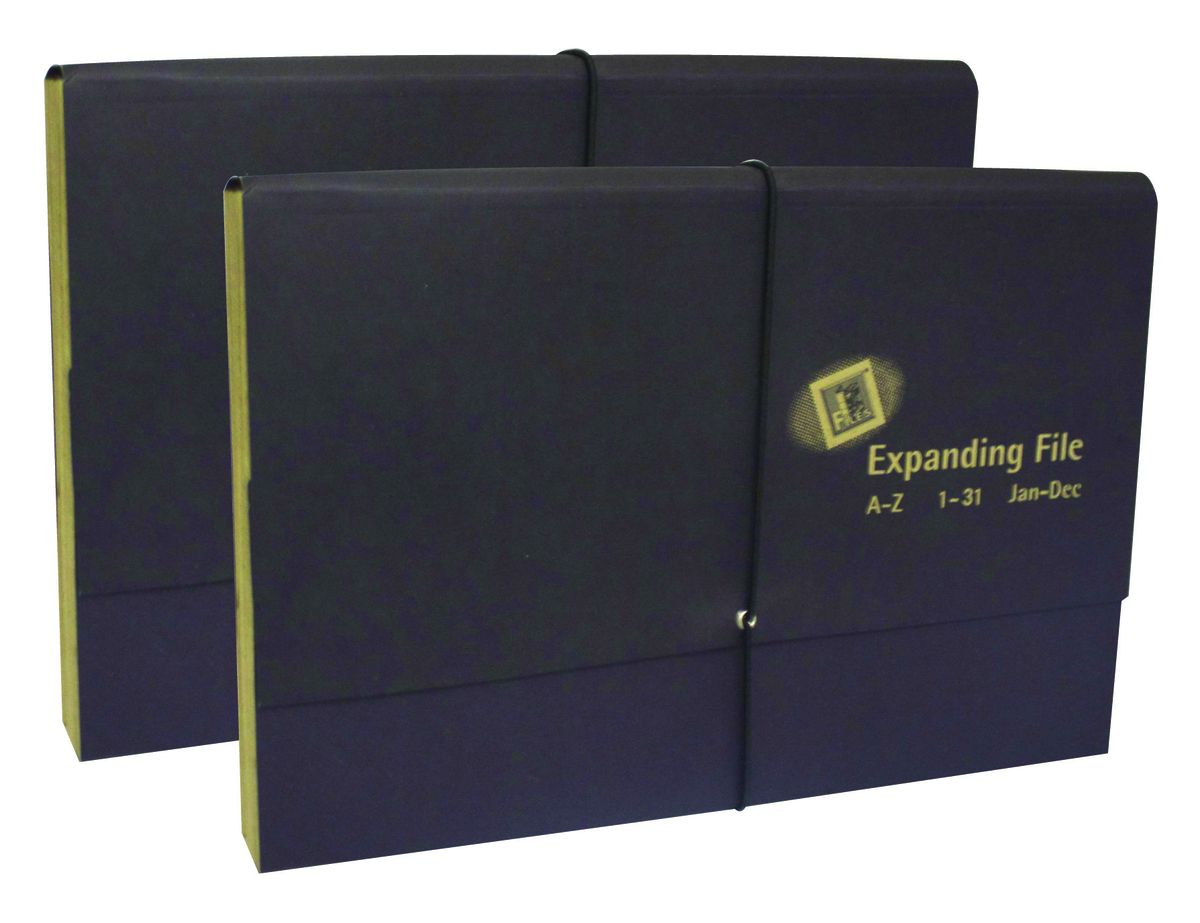 Files 2 Pack Expanding File 16 compartment With Elastic Lace | Shop ...