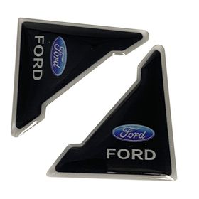 2 Piece Car Door Anti-Scratch Corner Cover Protector Sticker for Ford ...