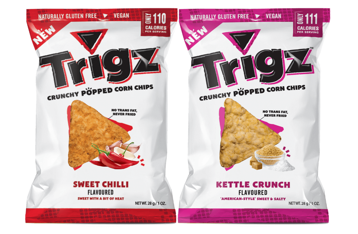 Trigz Sweet Chilli & Sweet n Salty (Kettle) Corn Chips - 28g | Shop ...