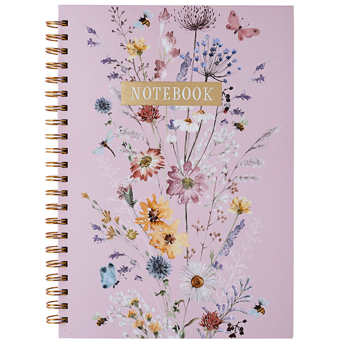 A4 Notebook Wild Meadow Spiral Wire Bound Shop Today Get It Tomorrow