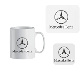 Mug, Coaster and Mouse Pad Combo -Mercedes Benz | Shop Today. Get it ...