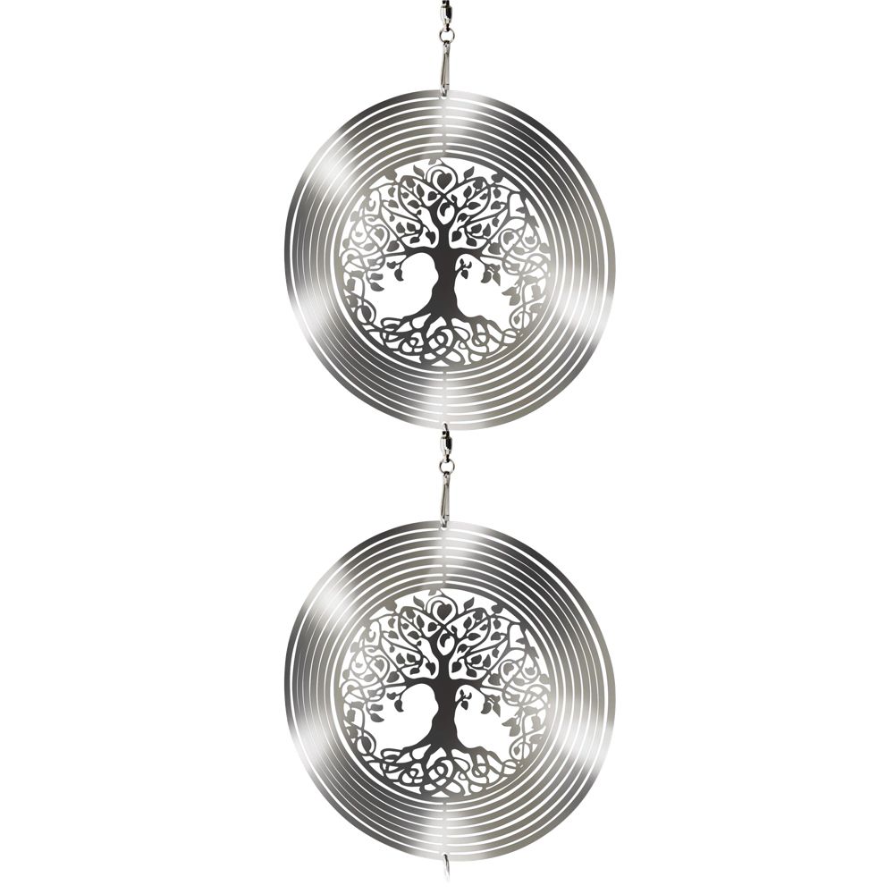 Home Garden Double Tree of Life Wind Chime (10x28cm) | Shop Today. Get ...