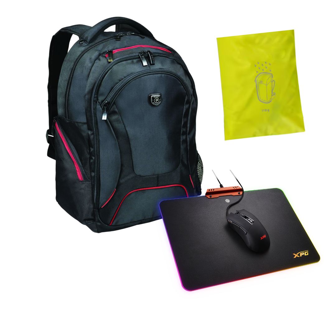 Notebook Backpack Bundle with RGB Gaming Mouse and RGB Mousepad | Shop ...