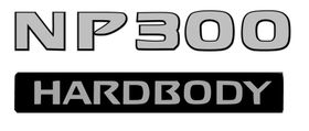tailgate sticker set Compatible with Np 300 Hardbody | Shop Today. Get ...