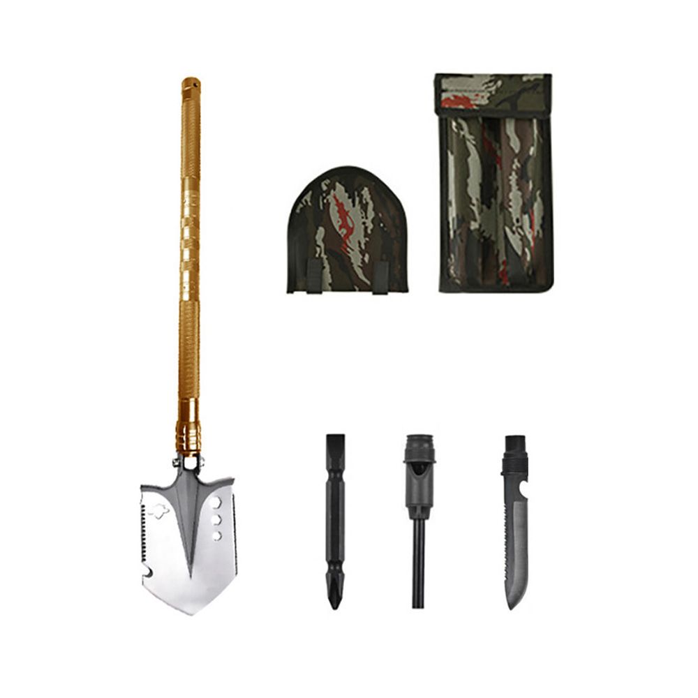 Outdoor Tactical Screw Driver Shovel Survival Shovel Kit with Storage ...