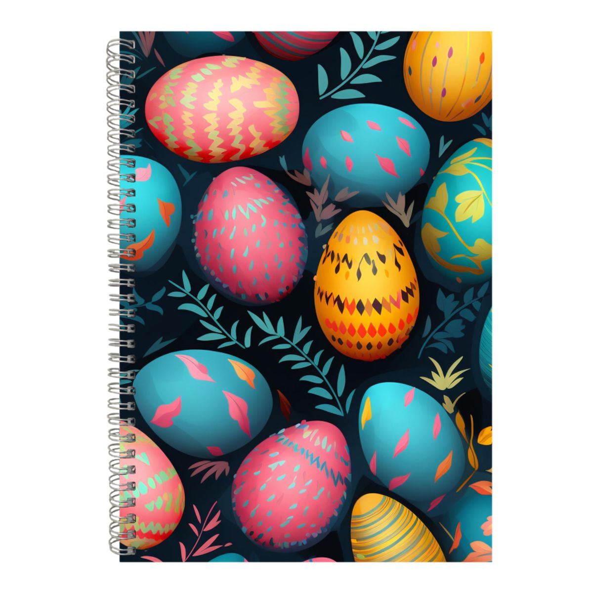 Plant A4 Notebook Spiral and Lined with Easter Graphic Notepad Present ...