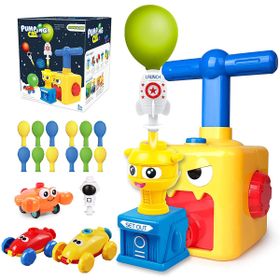 Balloon Pump Powered Racing Car Educational Science Race Gift Toy ...