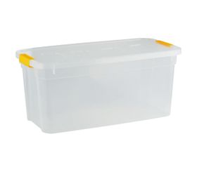 100L Clear Plastic Storage Container with Lid | Shop Today. Get it ...