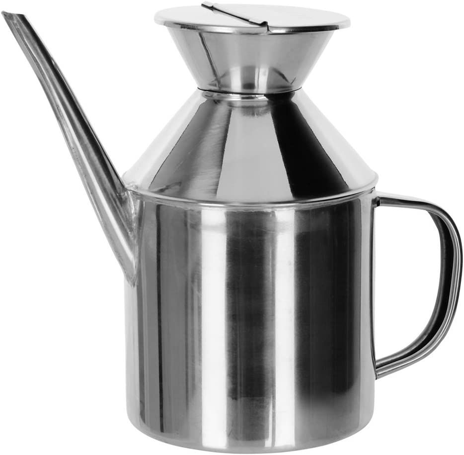 Ibili - Stainless Steel Oil Can - 0.5L | Shop Today. Get it Tomorrow ...