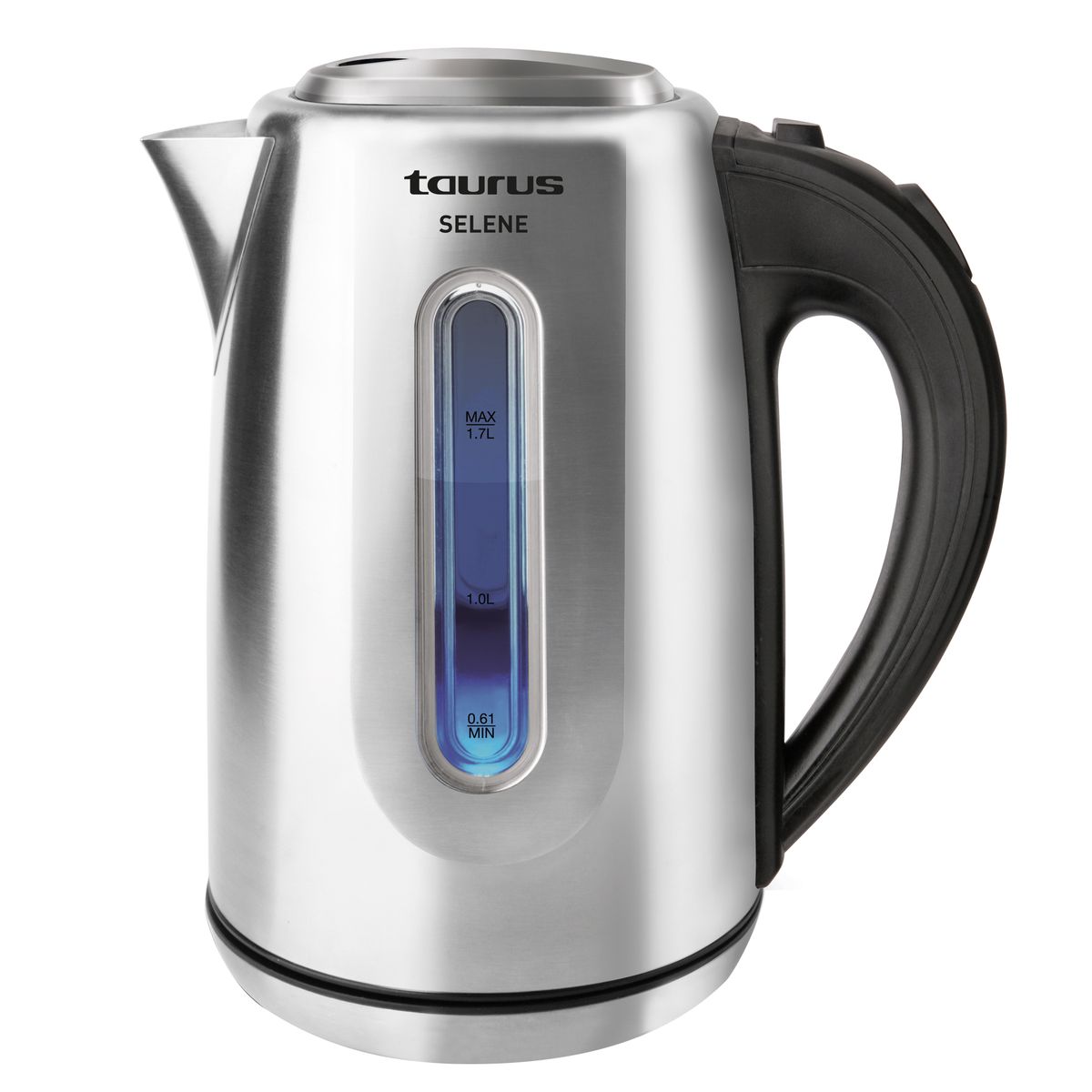 Taurus Kettle 360 Degree Cordless Stainless Steel Brushed 1.7L 2200W ...