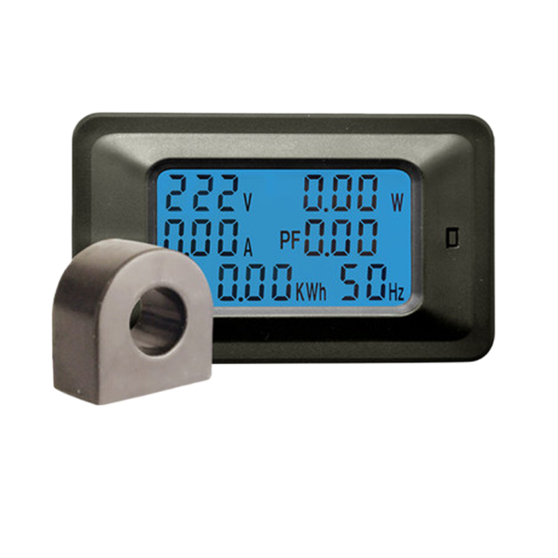 AC22KW 110~250V 100A Digital Voltage Power Energy Voltmeter Ammeter ...