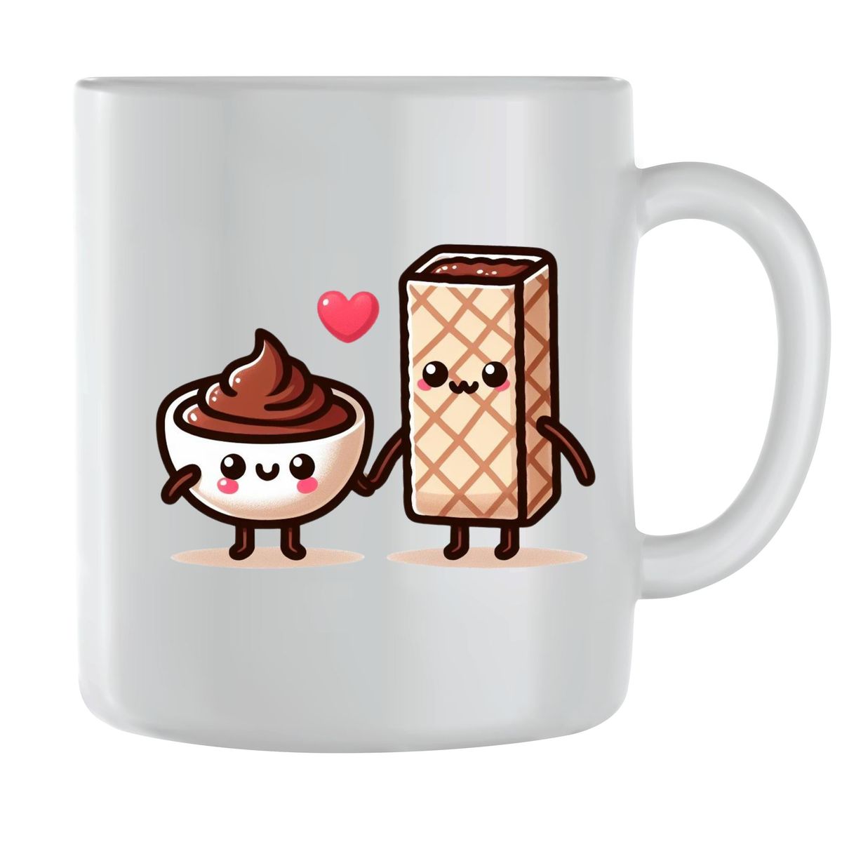 Wafer Coffee Mugs for Men Women Matching Couples Graphic Cups Present ...