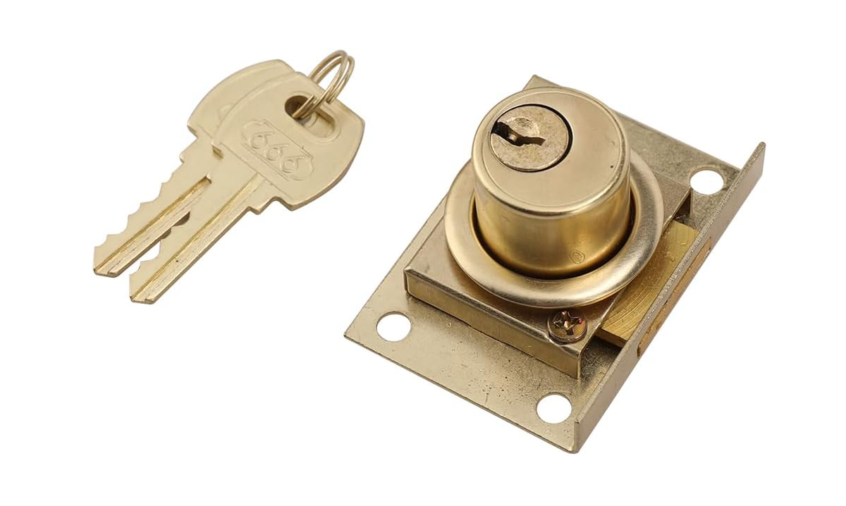 22mm Drawer Lock - Gold | Shop Today. Get it Tomorrow! | takealot.com