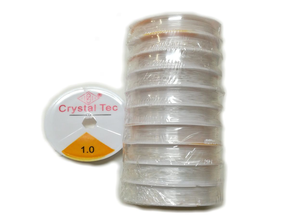BEAD COOL - Beading Thread - Transparent Elastic 1.0mm thickness ...