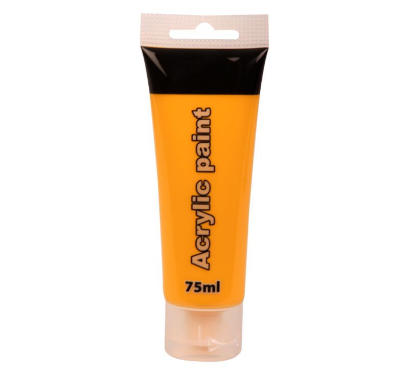 Acrylic Paint - Arts & Crafts - Tube - Yellow - 75ml - 6 Pack | Shop ...