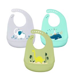 Pack of 3 Baby Bucket Bibs - Blue/Green/Grey | Shop Today. Get it ...