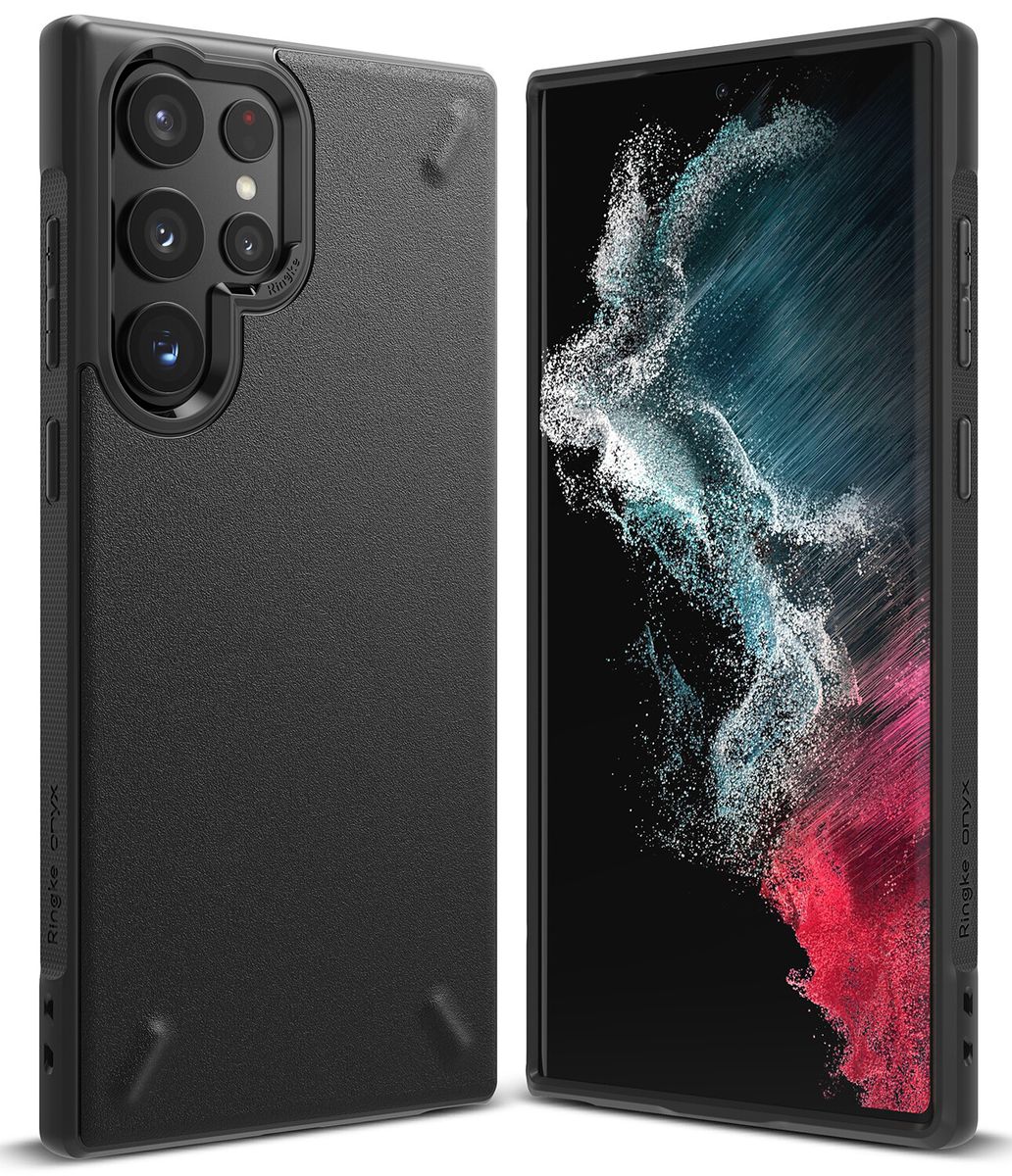 Onyx for Galaxy S22 Ultra Military-Grade Slim Protective Case - Black ...