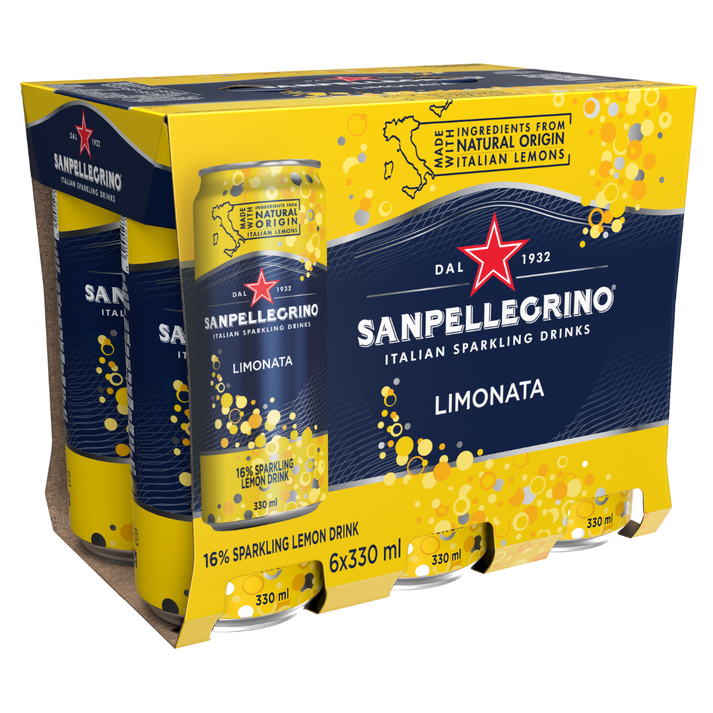 Sanpellegrino Limonata Italian Sparkling Drink 6x330ml | Shop Today ... Sanpellegrino Limonata Italian Sparkling Drink 6x330ml | Shop Today ...