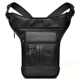 Drop Bag Mens Waist, Shoulder, Leg Bag Multifunction with Adjustable ...