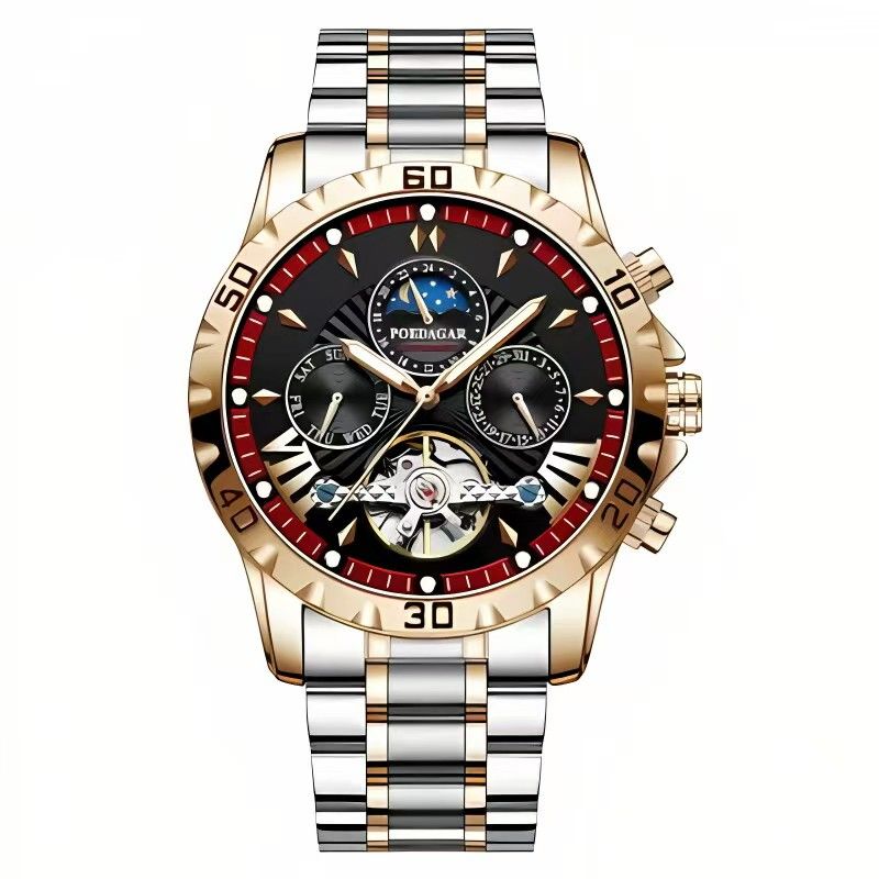 Men's Casual Automatic Casual Mechanical Watch Waterproof Luminous ...