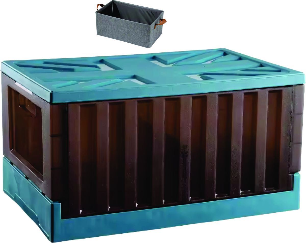 Outdoor Stackable Collapsible Multi-Purpose Folding Organiser Storage ...