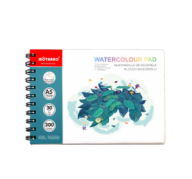 MOTARRO A5 Watercolor Sketchbook 30 Sheets - Thick Paper Art Journal ...