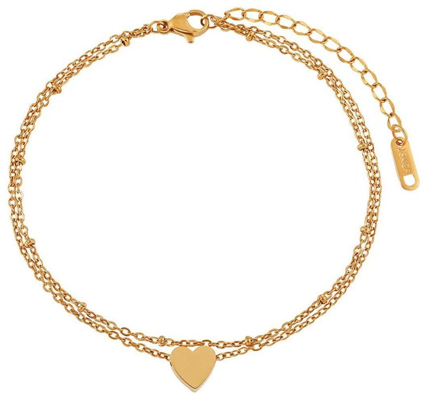 Simple and Delicate Round Lucky Love Heart Bracelet for Women | Shop ...