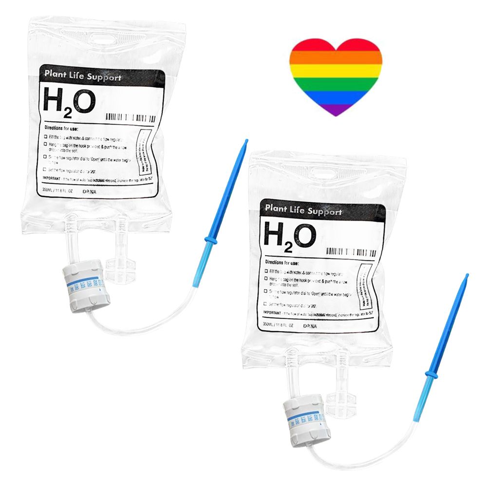 Garden H2O Self Watering Drip Irrigation Bag Heart Sticker Set of 2 ...